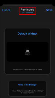 How to Use Widgetsmith