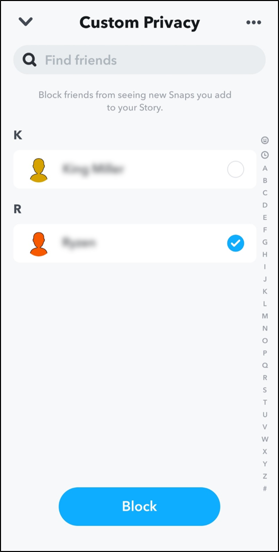 How To Make a Private Story in the Snapchat App