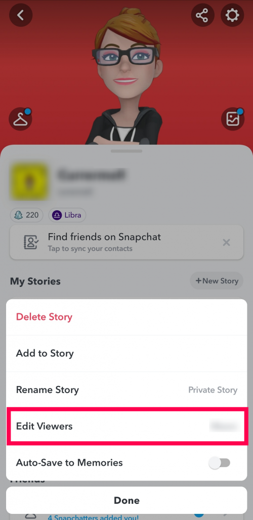 How To Make a Private Story in the Snapchat App