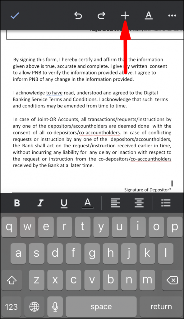 How to Insert a Signature Line in Google Docs