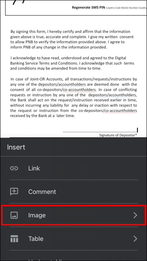 How to Insert a Signature Line in Google Docs