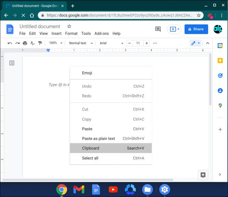 How to View the Clipboard History on a Chromebook