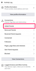 How to See Recently Added Friends on Facebook