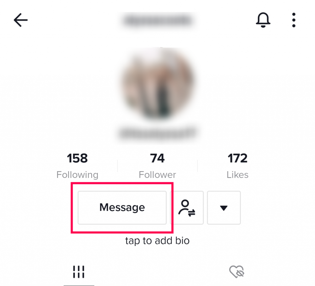 How to DM Someone in TikTok