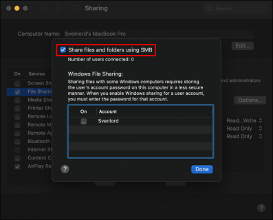 How to Share Files Between Mac and Windows