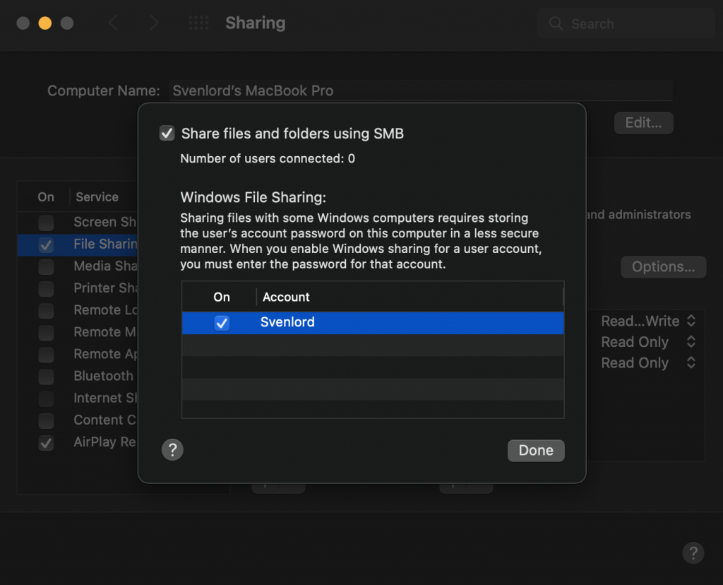 How to Share Files Between Mac and Windows
