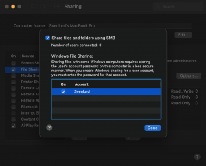 How to Share Files Between Mac and Windows
