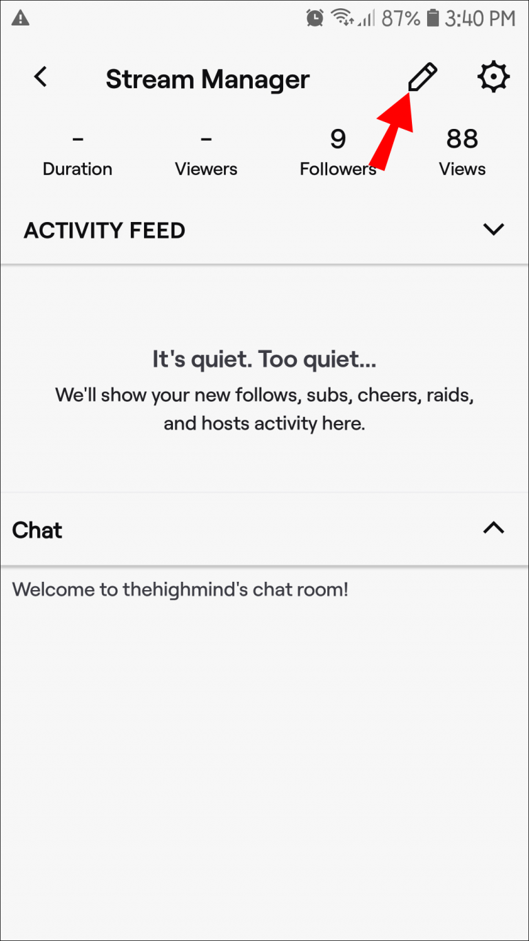 How To Change the Stream Title on Twitch