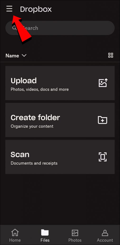 How to View How Much Free Space Available in DropBox