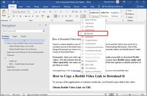 How To Delete a Horizontal Line in Word