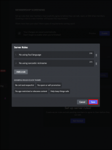 How To Add Rules to a Discord Server