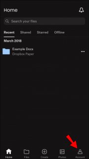 How to View How Much Free Space Available in DropBox