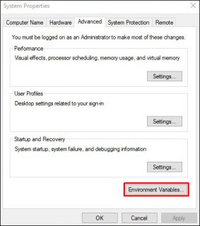 How to Clear Environment Variables in Windows