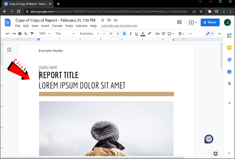 How To Create Different Headers For Different Pages In Google Docs