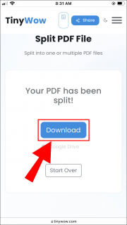 How to Save One Page of a PDF