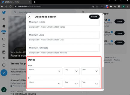 How to Search Your Own Tweets