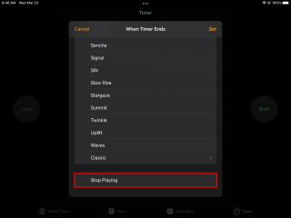 How to Set a Timer to Turn Off iPad