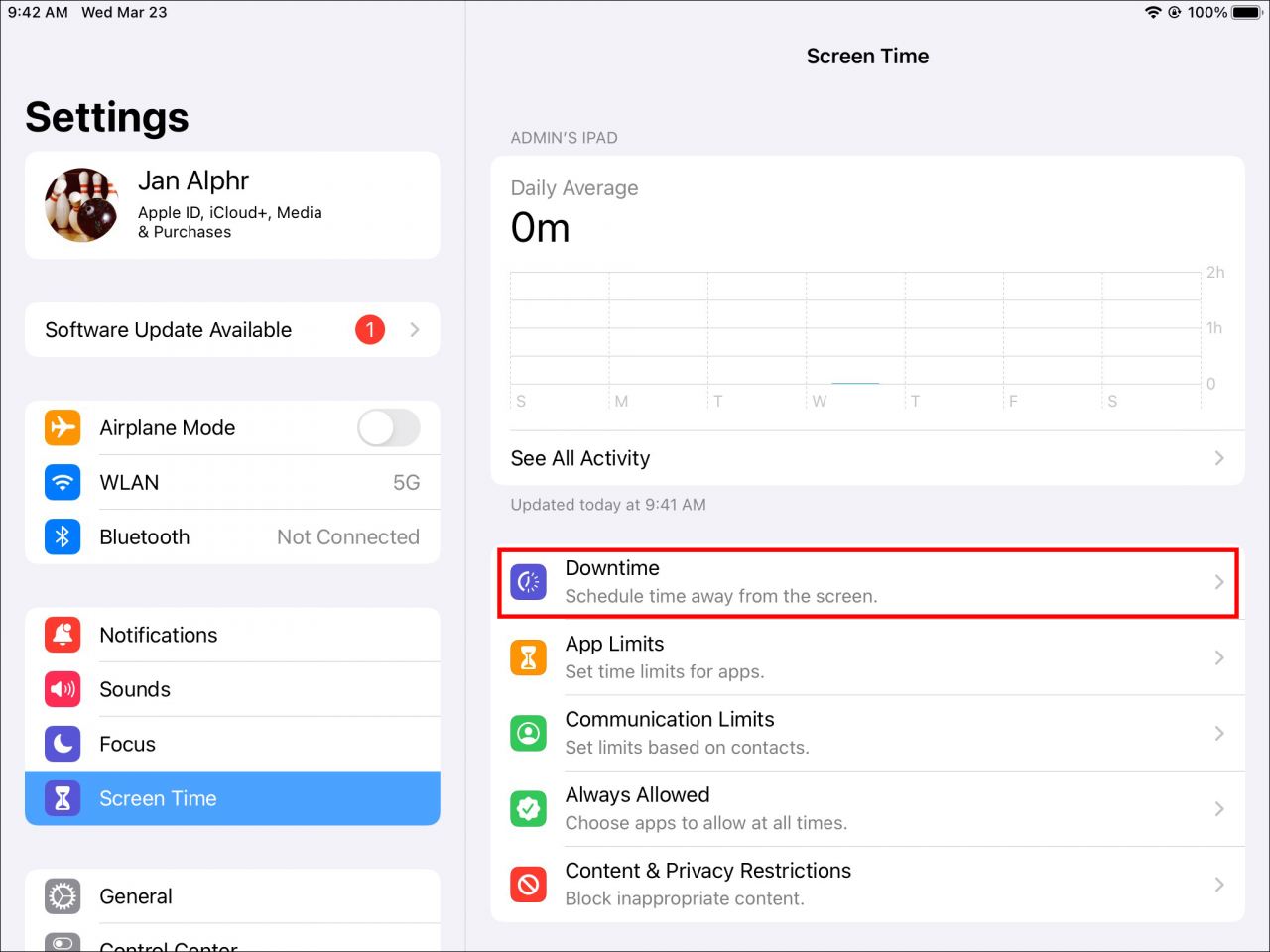 How to Set a Timer to Turn Off iPad
