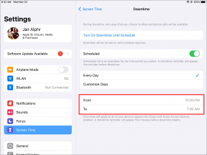 How to Set a Timer to Turn Off iPad