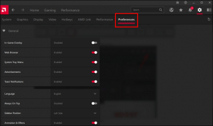 How To Disable Radeon Overlay