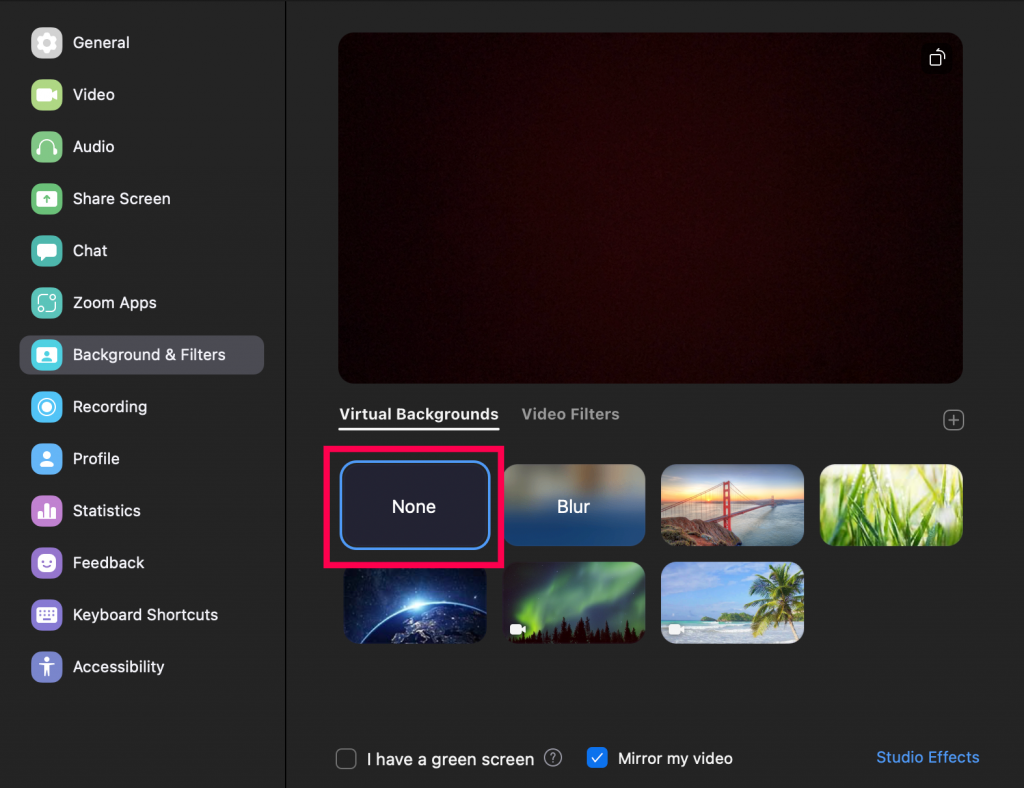 How to Blur the Background in Zoom