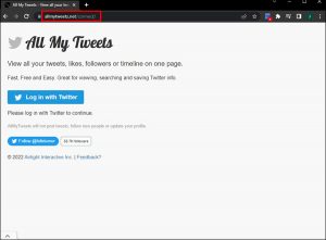 How to Search Your Own Tweets