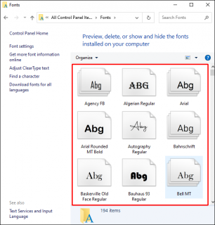 Where Does Windows Store Fonts?