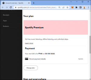 How To Change the Payment Method in Spotify