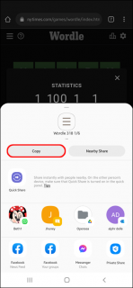 How To Share your Wordle Results Easily on a PC or Smartphone