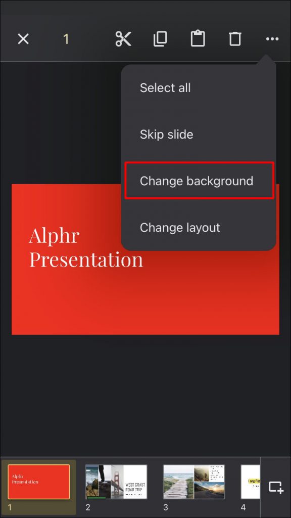 How to Make a Picture the Background in Google Slides