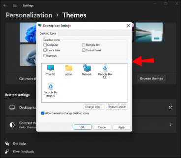 How To Add Desktop Icons in Windows 11