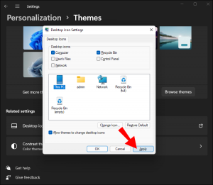 How To Add Desktop Icons in Windows 11