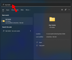 How To Add Desktop Icons in Windows 11