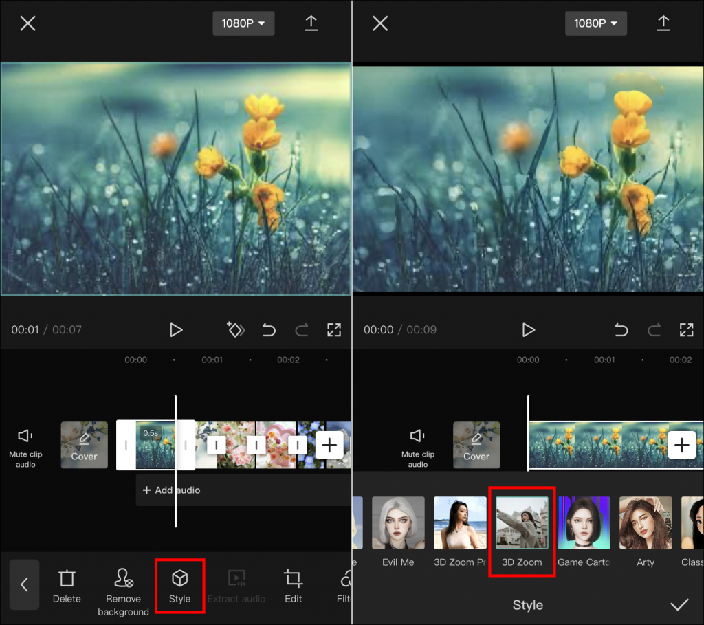 How to Create 3D Effects in CapCut