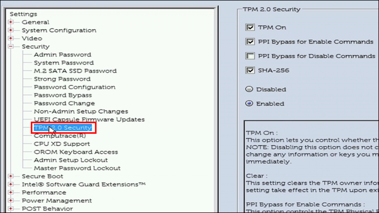 How To Enable TPM in Windows 11