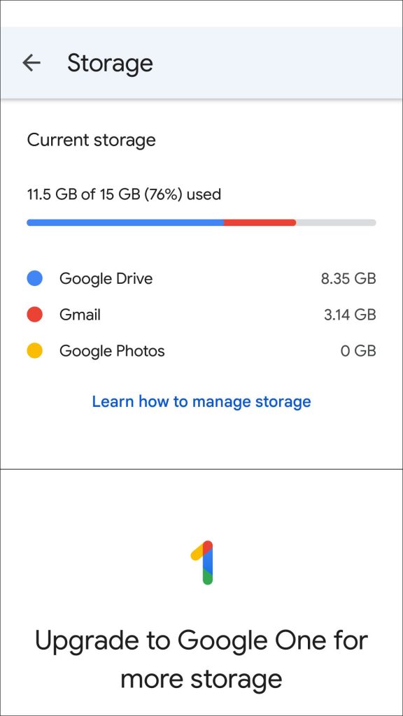 How To Check Available Storage in Gmail
