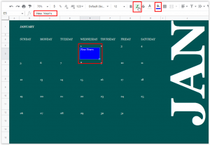 How to Create a Calendar in Google Sheets