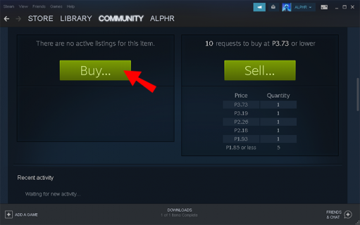 How to Buy Trading Cards on Steam