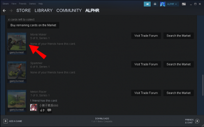 How to Buy Trading Cards on Steam