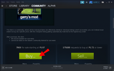 How to Buy Trading Cards on Steam