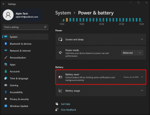 How To Keep the Screen on Longer in Windows 11