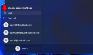How to Lock the Screen in Windows 11