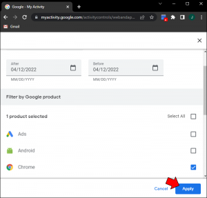 How to Search Chrome History by Date