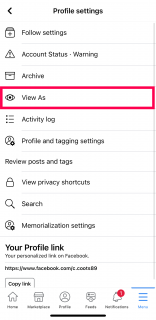 How to View Your Facebook Profile as Someone Else Would View It
