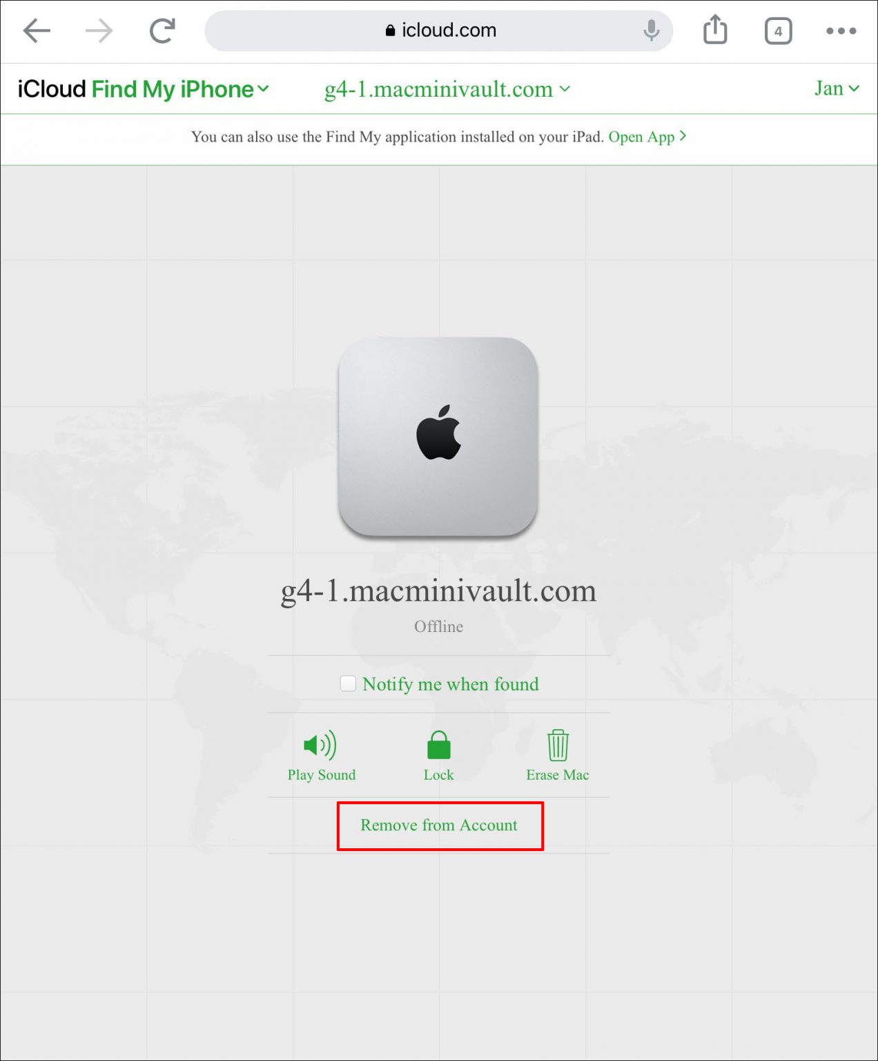 How to Delete a Device from Find My