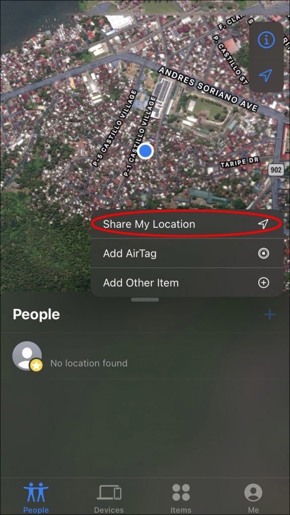 What Does Live Mean on Find My?