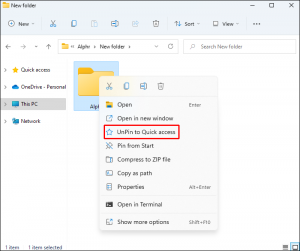 How to Set the Default Folder in File Explorer
