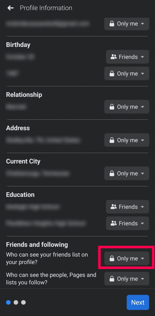 How to Make Your Friends List Private On Facebook