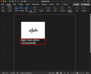 How to Insert a Signature Line in Microsoft Word
