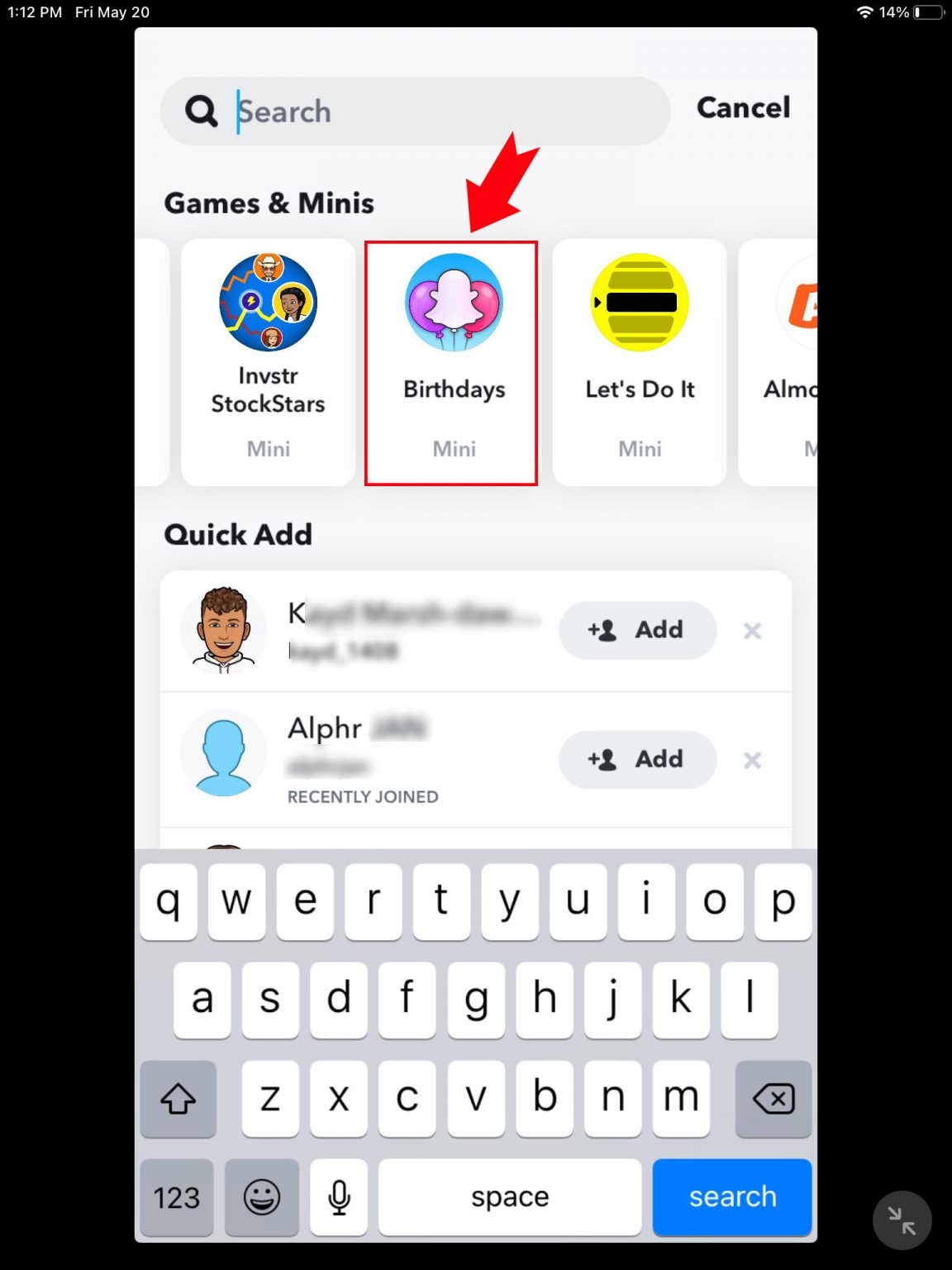 How To Check Your Friend's Birthdays on Snapchat